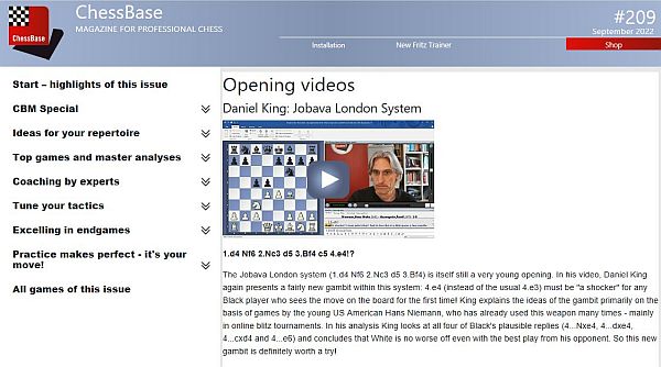 A "shocker" in the Jobava London System | ChessBase